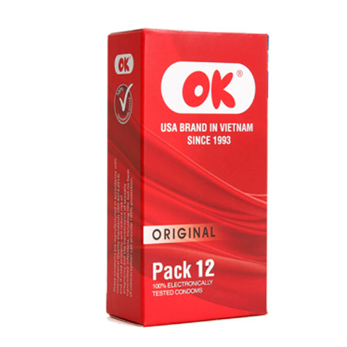 Bao cao su Ok Original (Hộp 12 Chiếc) giá rẻ nhất thị trường
